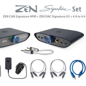 IFI ZEN Signature Set HFM DAC + amp. de audífonos de escritorio